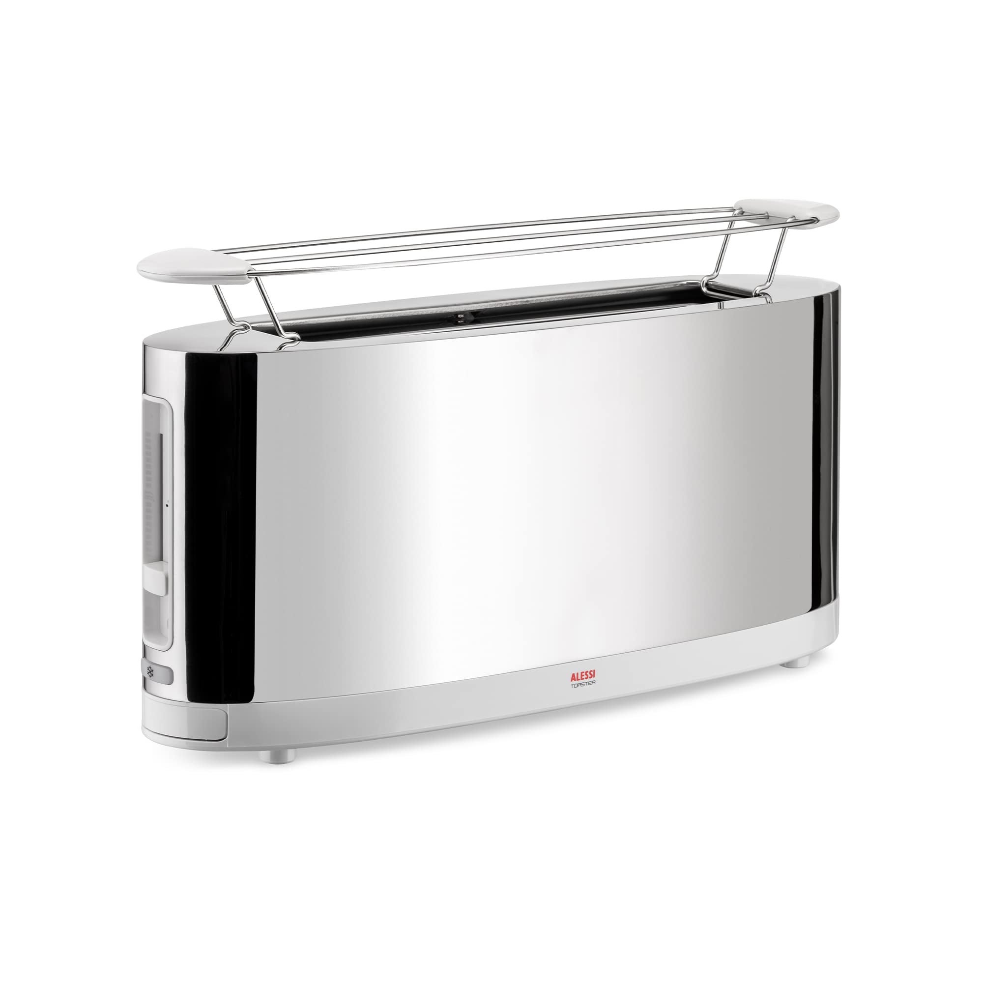 Alessi SG68 Tostapane di Design con Scaldabrioche, Acciaio Inox e PC ...
