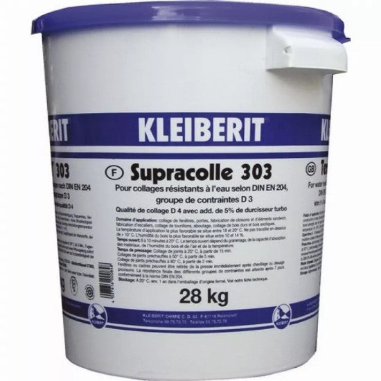 KLEIBERIT 303.0 Adhesivo Vinílico D3/D4 - cubo de 28kg con válvula de ...
