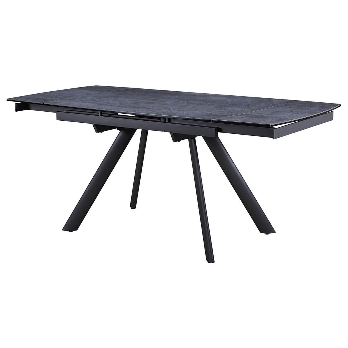 BLAKE - Table de Repas Allongeable Céramique Grise | Leroy Merlin