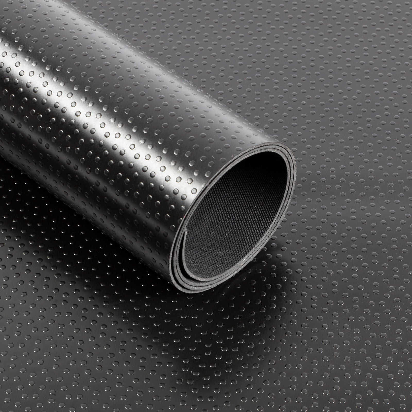 Revêtement de Sol PVC Antidérapant Dots Noir Épaisseur : 2 mm, 120 x ...