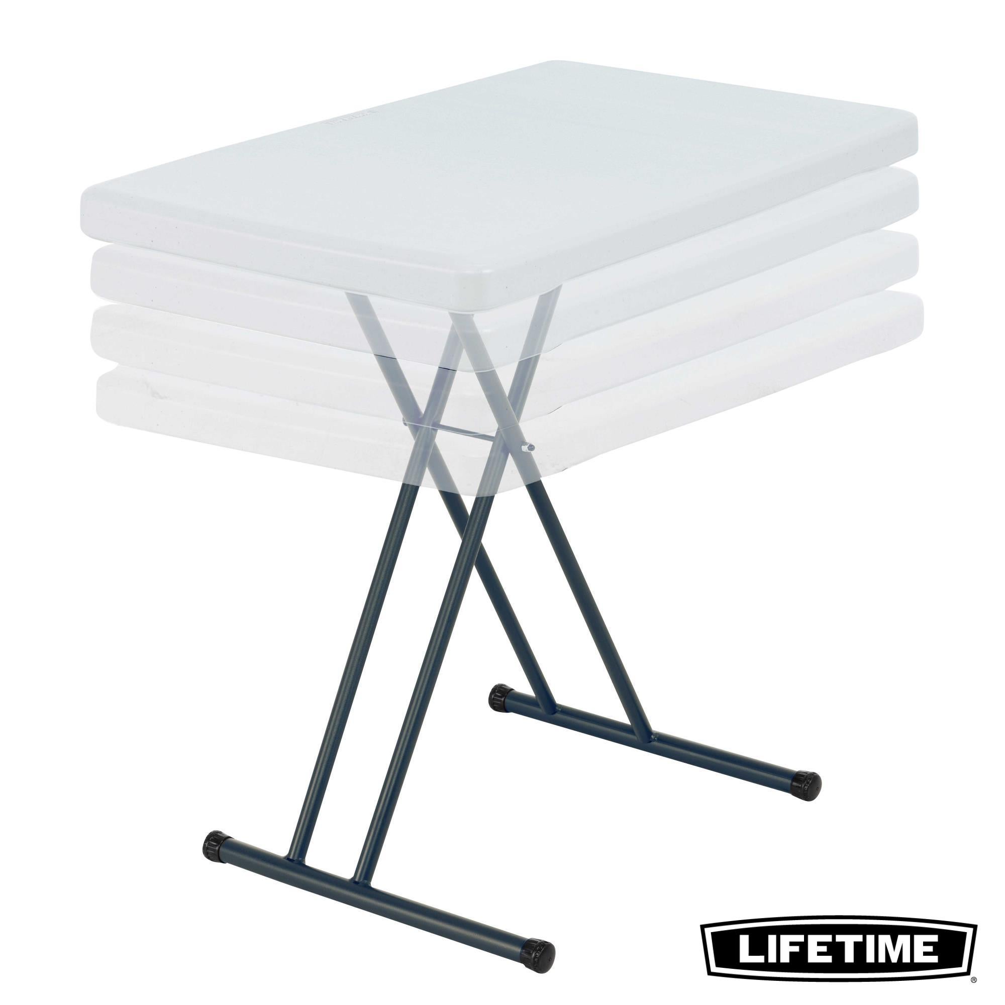 Table Individuelle pliante et ajustable en hauteur LIFETIME #28241 ...