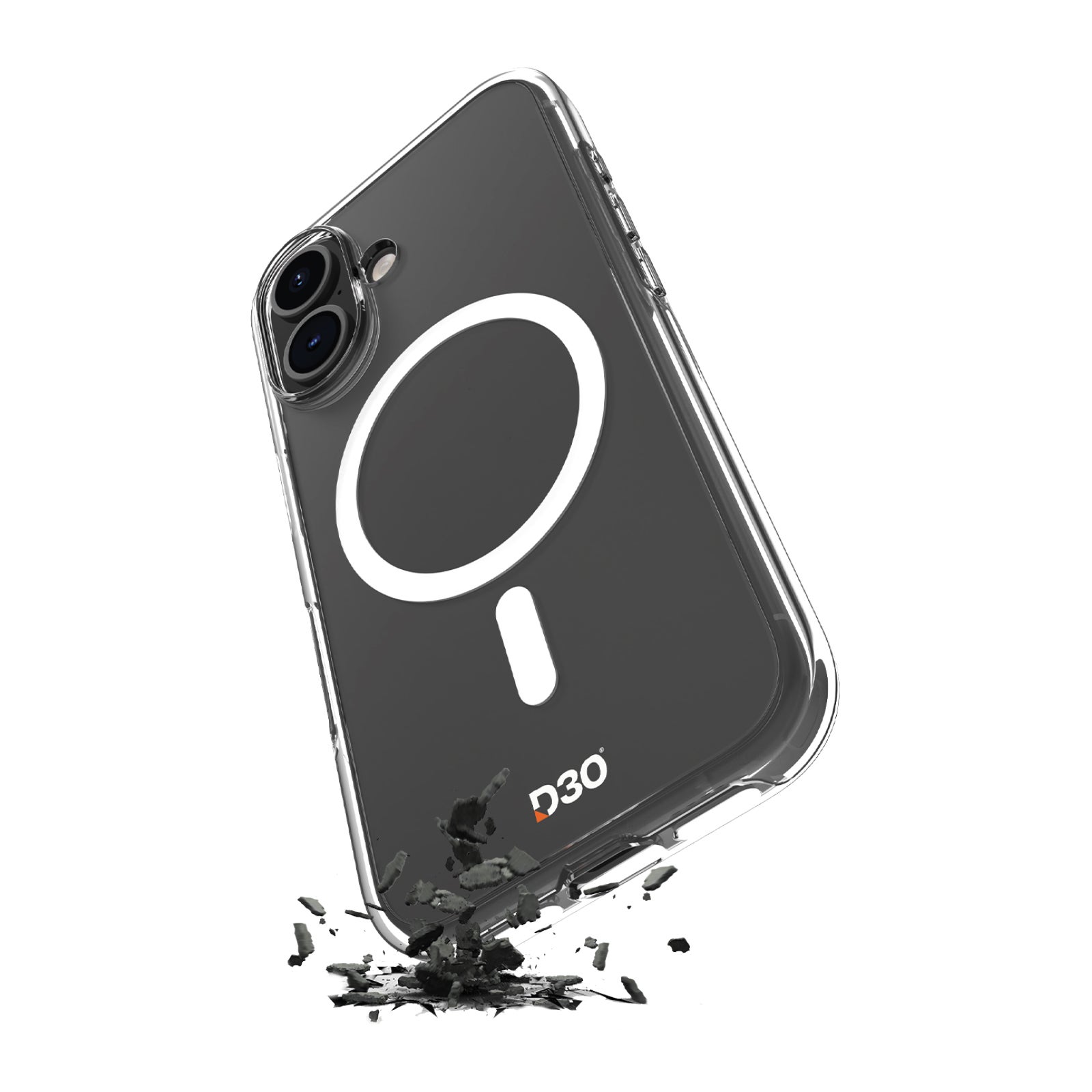 Coque Impact Clear D3O® Bio pour iPhone 17 | Leroy Merlin