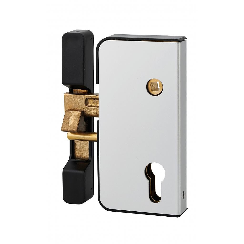 Boîtier cylindre profilé 71 x 145 mm pour portail PVC gauche 36179 ...