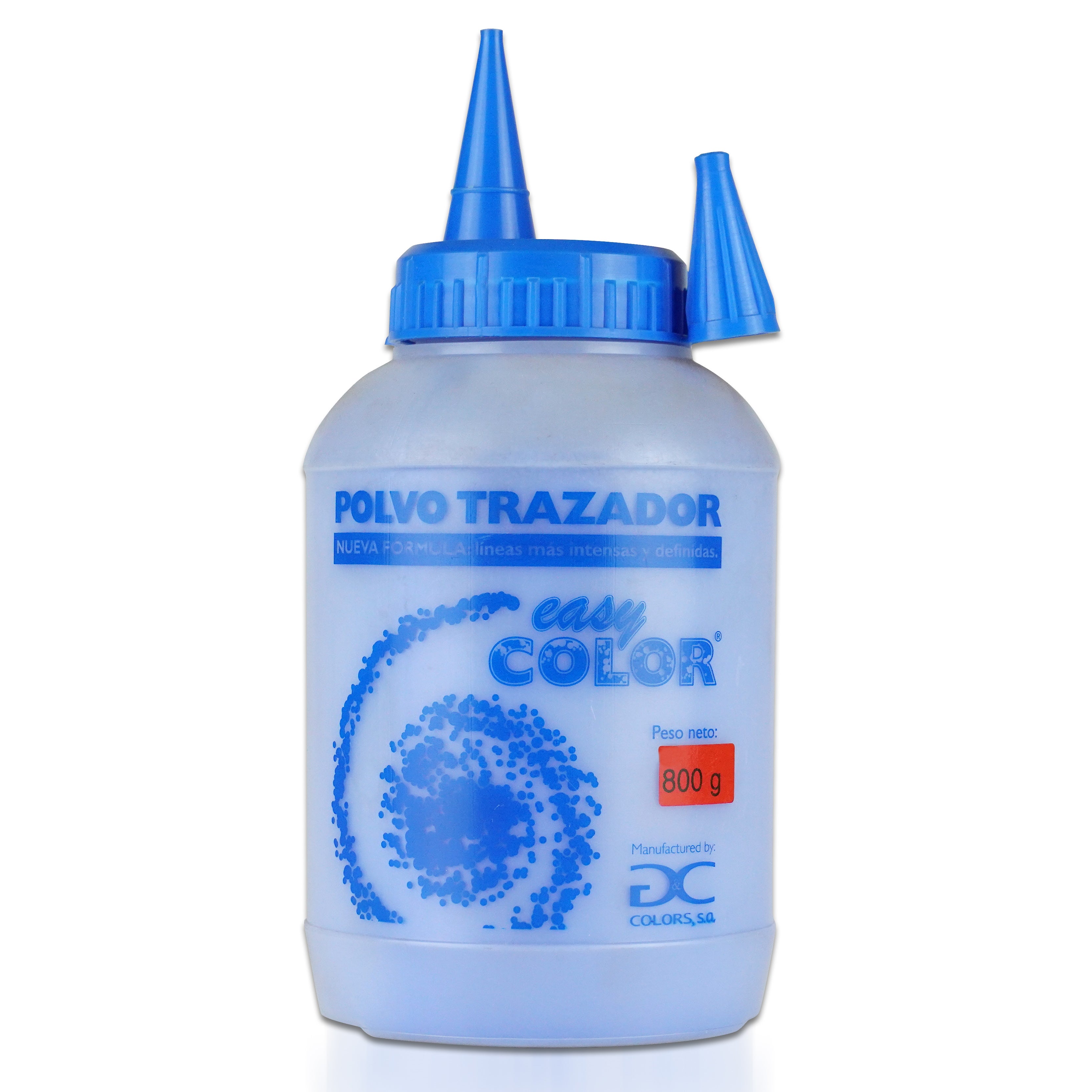 Easy Color Polvo trazador azul frasco 800g. Tiralíneas azulete. | Leroy ...