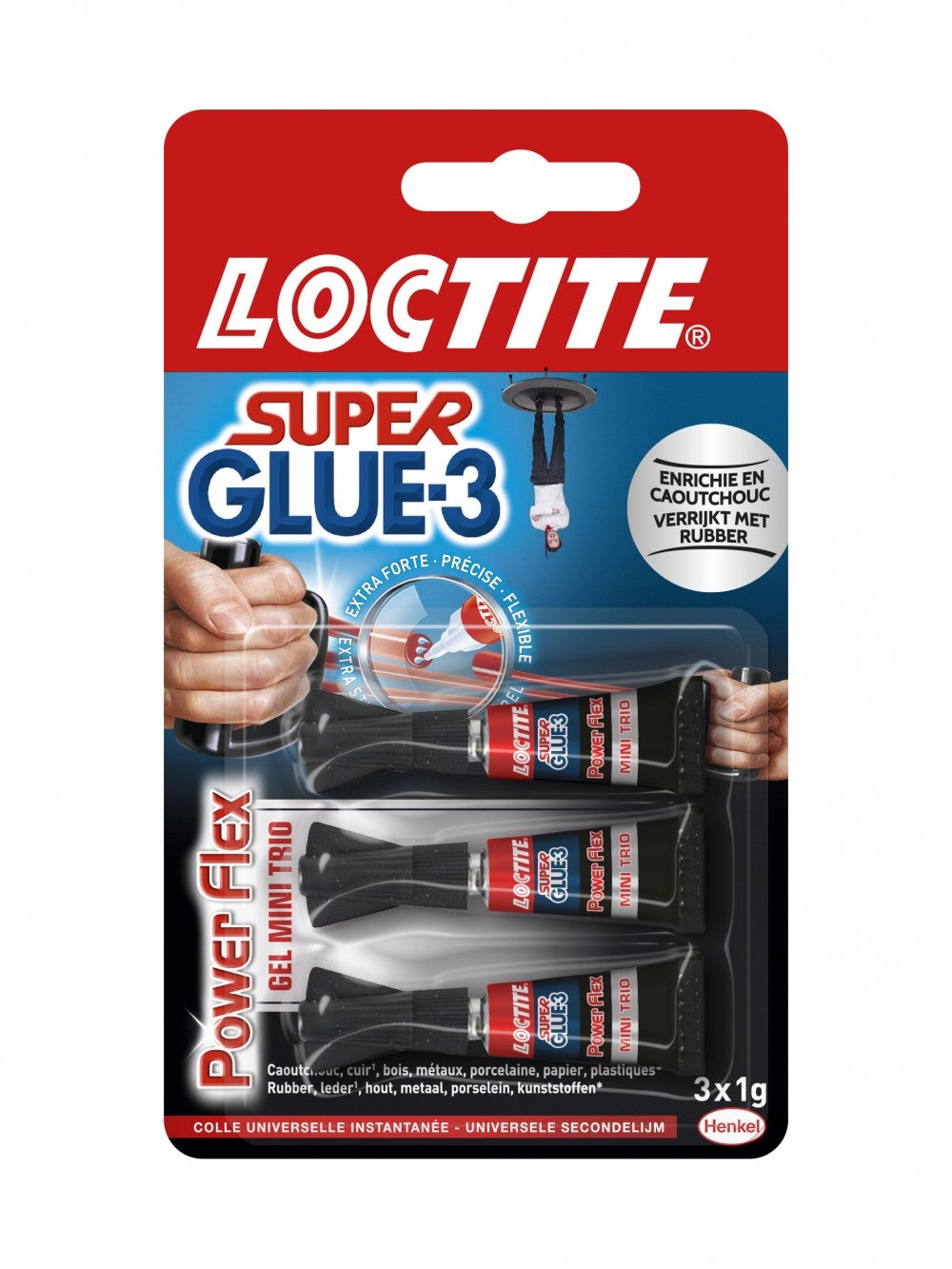 LOCTITE Colla super 3 power flex gel, 3 g | Leroy Merlin