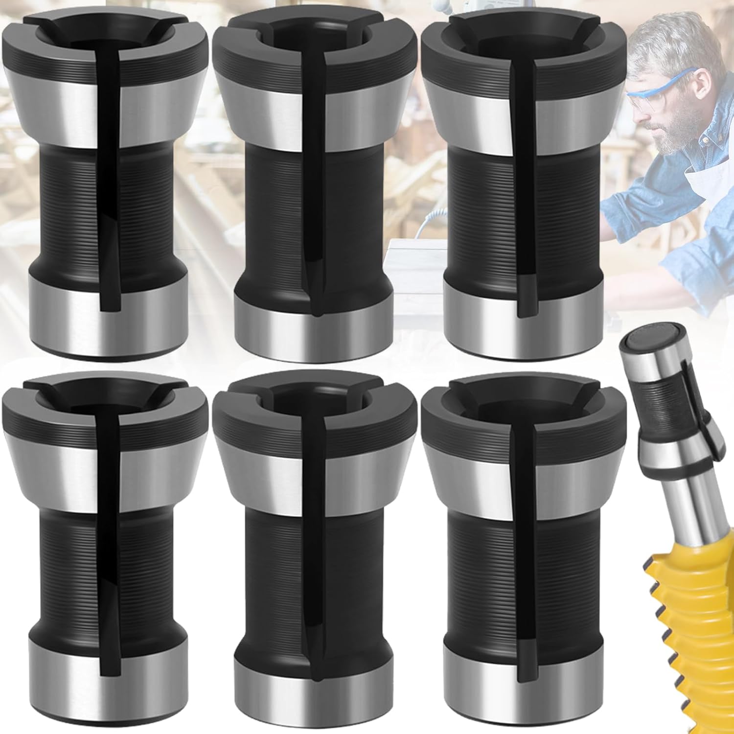 Pièces Tête De Mandrin De Collet, Mandrin De Serrage Pour Défonceuse ...