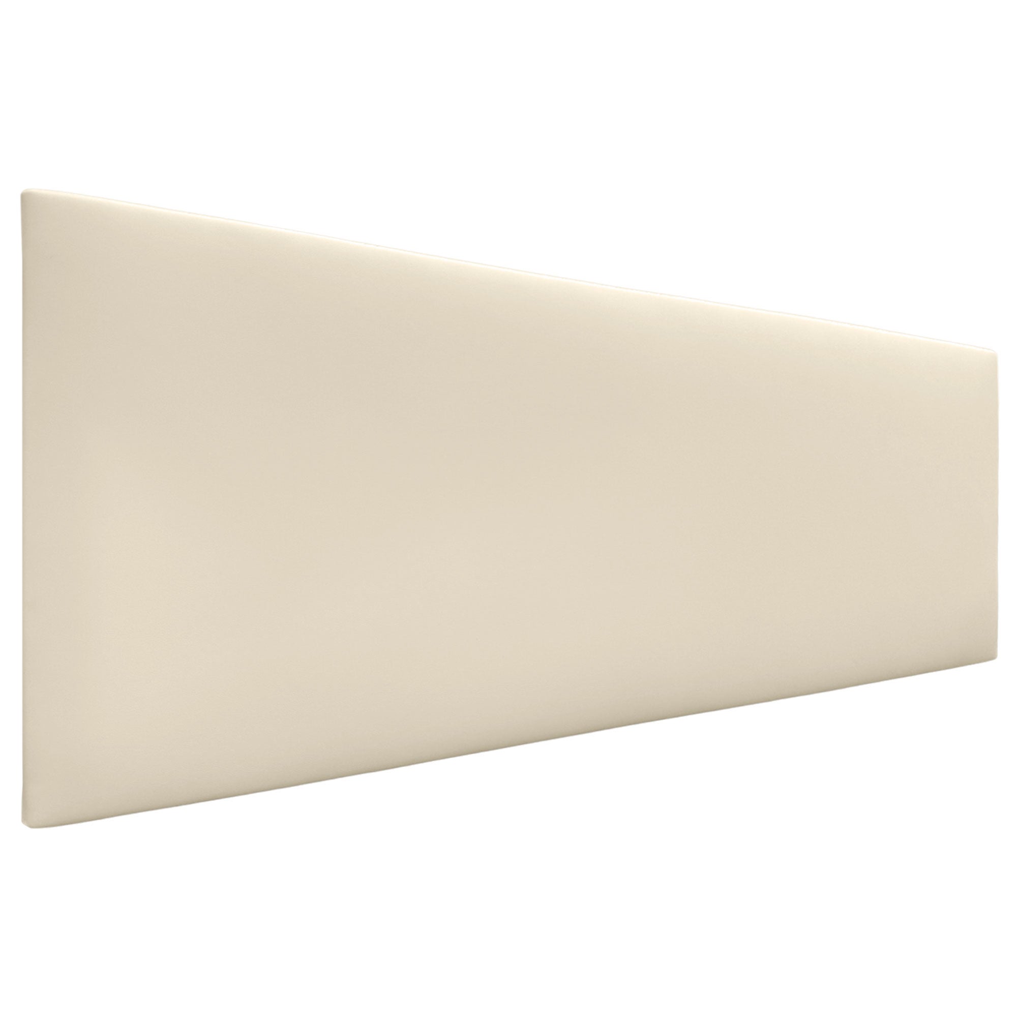 DHOME Cabecero de Polipiel Liso cabeceros Cabezal tapizado Cama (Polipiel Vainilla, 150cm (Camas ...