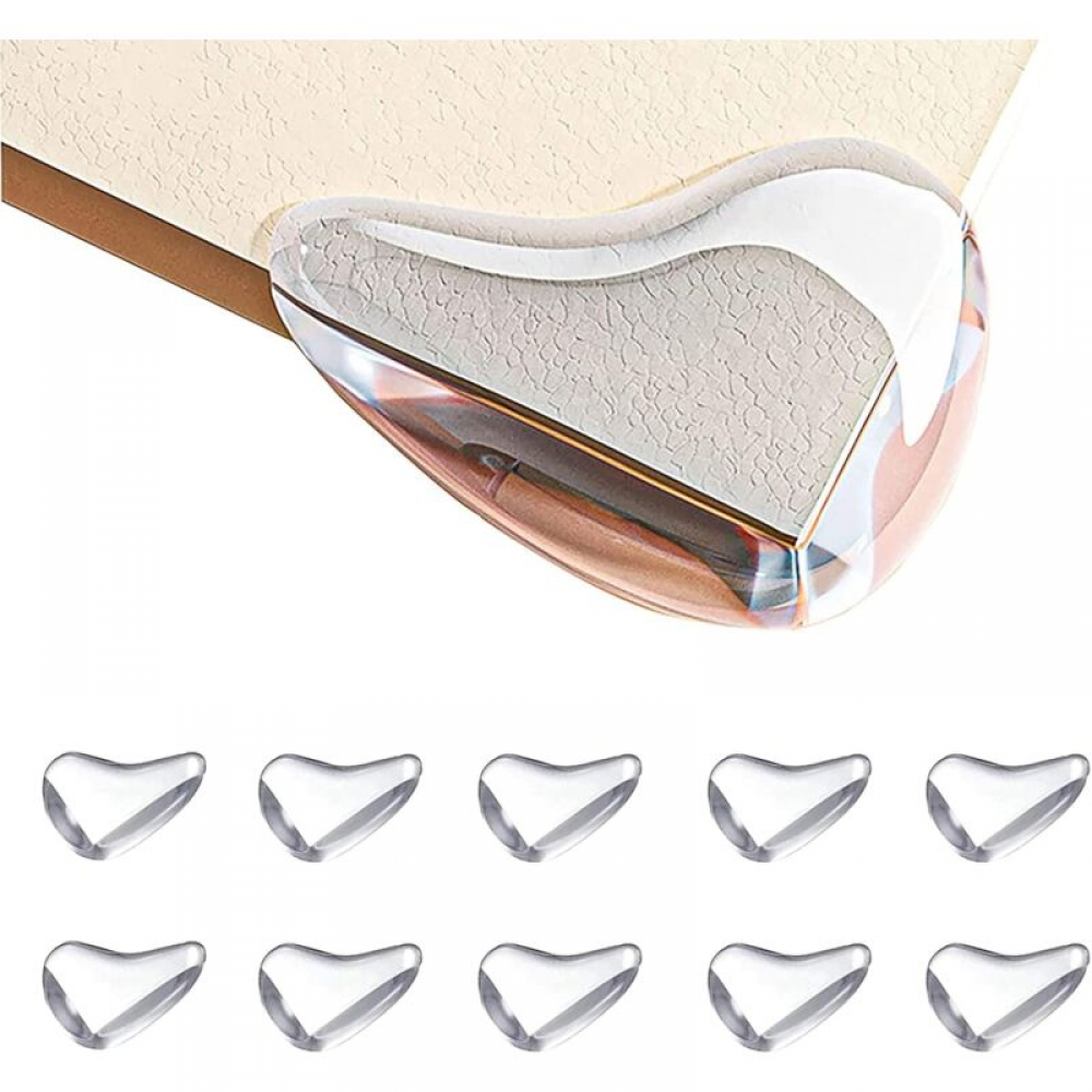 10 Pièces Transparent Protection Coin de Table Bébé avec Adhésif ...