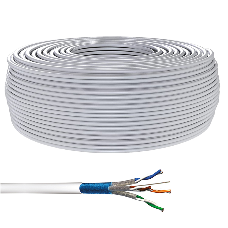 CONECTICPLUS Câble ethernet rj45 cat 7 surblindé 300m | Leroy Merlin