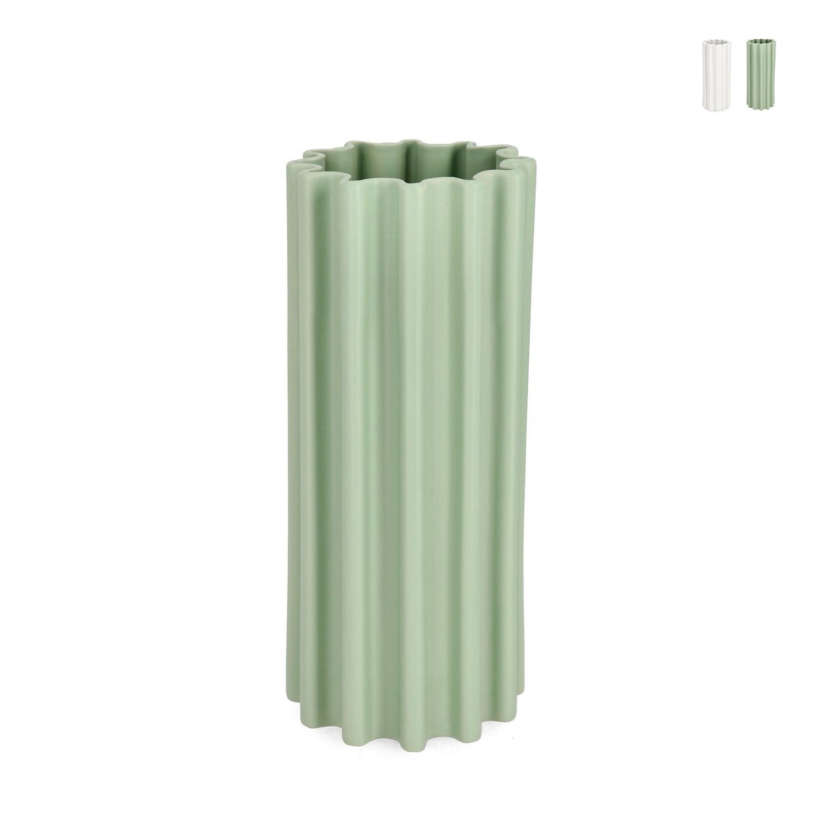 Macetero alto para plantas y flores con cilindro interior y exterior de ...