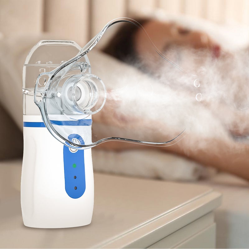 Inhalador,Inhalador nebulizador con boquilla y mascarilla para niños y ...