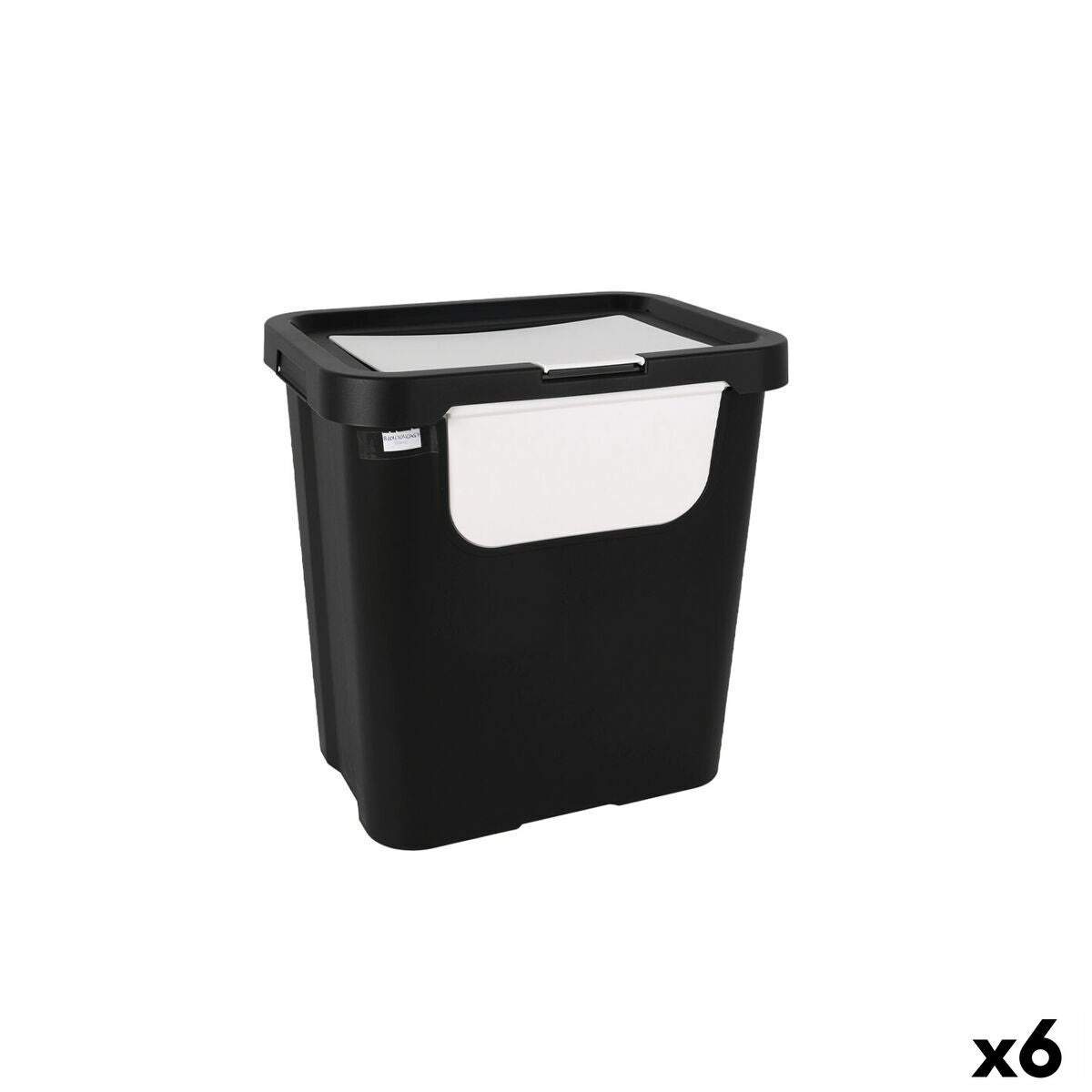 Secchio per Raccolta Differenziata Tontarelli Moda double Bianco (6 ...