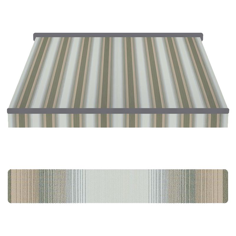 Toile de remplacement pour store banne 2,5 x 1,5 m - Tissu acrylique ...