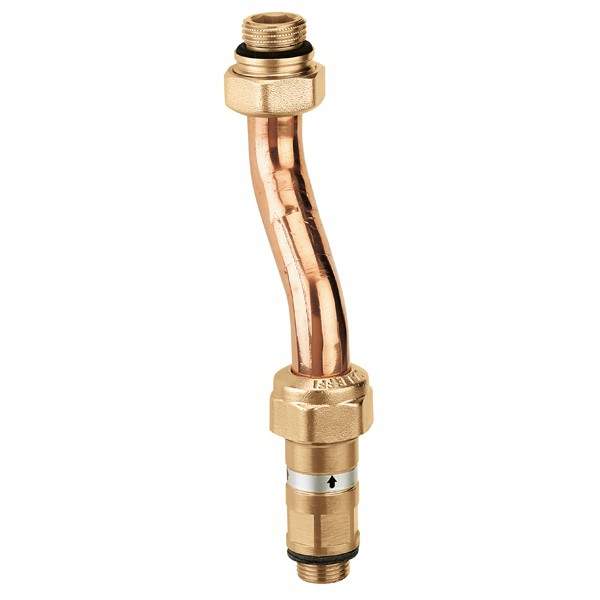 Kit eccentrico di by-pass a taratura fissa Caleffi 663000 - 1/2" M x 3/ ...