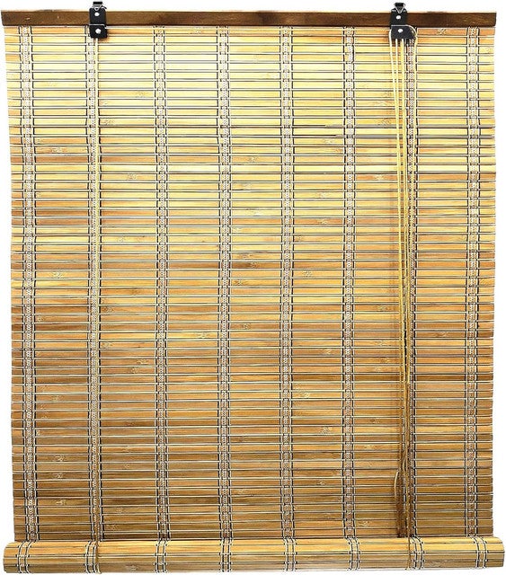 Solagua Store Enrouleur en Bambou pour Fenêtre et Porte, 14 Mesures ...