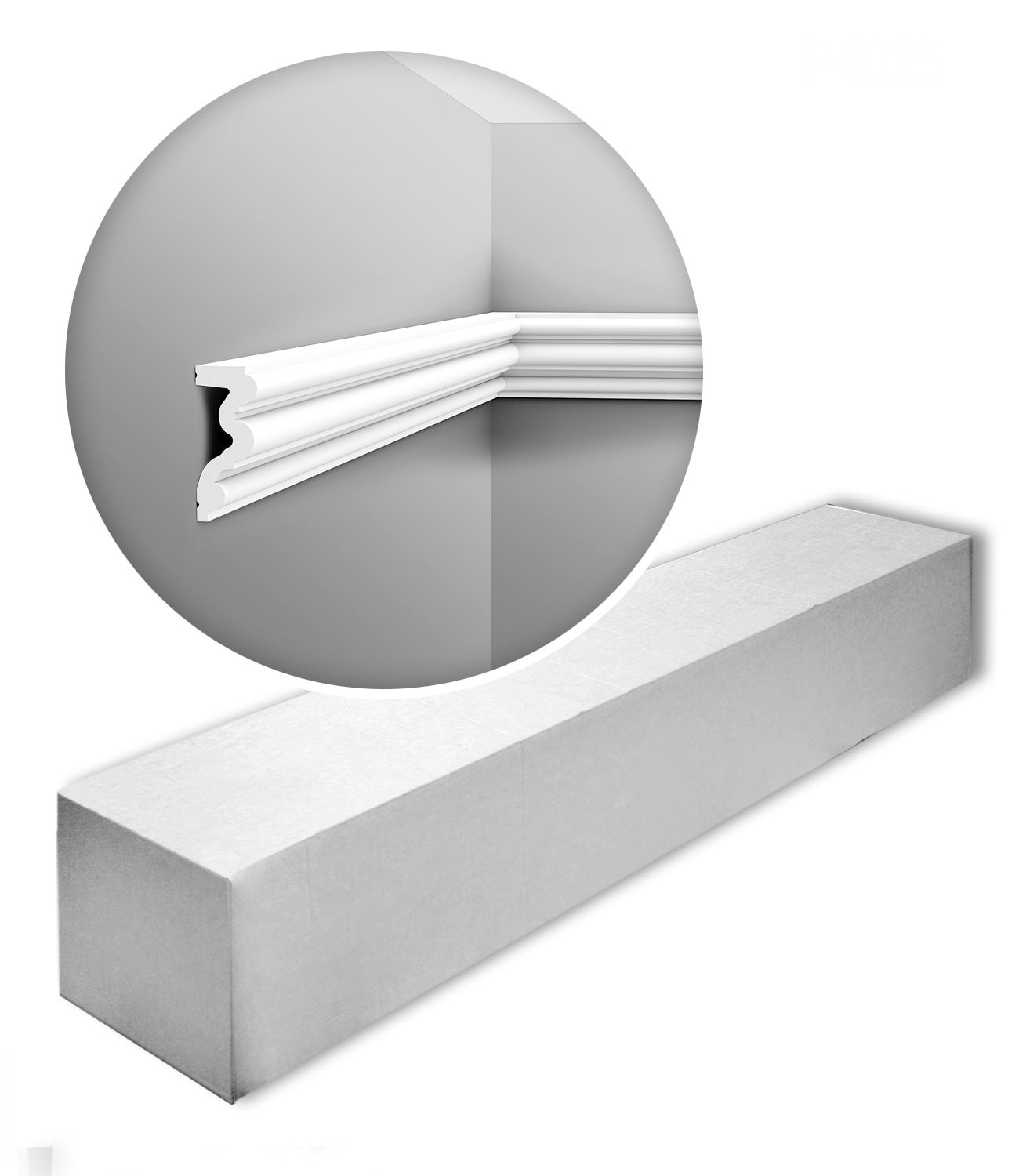 Caja completa de 32 metros de cimacio P4025- ORAC DECOR | Leroy Merlin