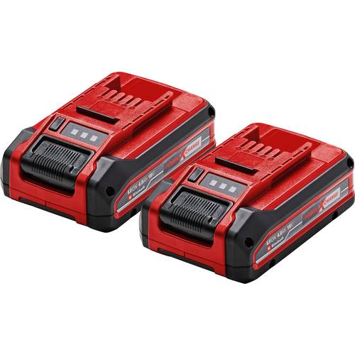 Einhell 4511629 18V 4Ah PXC Plus Twinpack Batterie de rechange 4 Ah Li ...