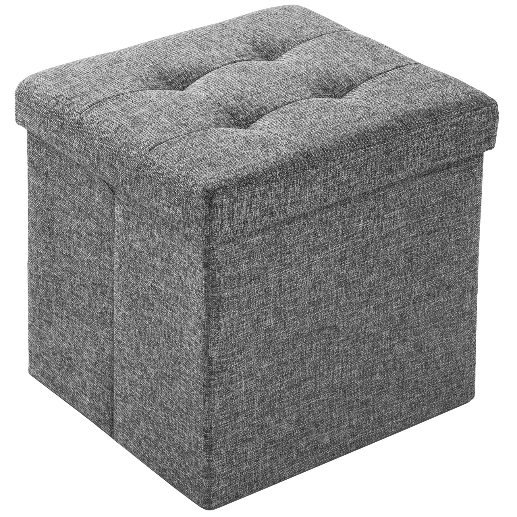 TECTAKE Pouf avec espace de rangement Pliable | Leroy Merlin