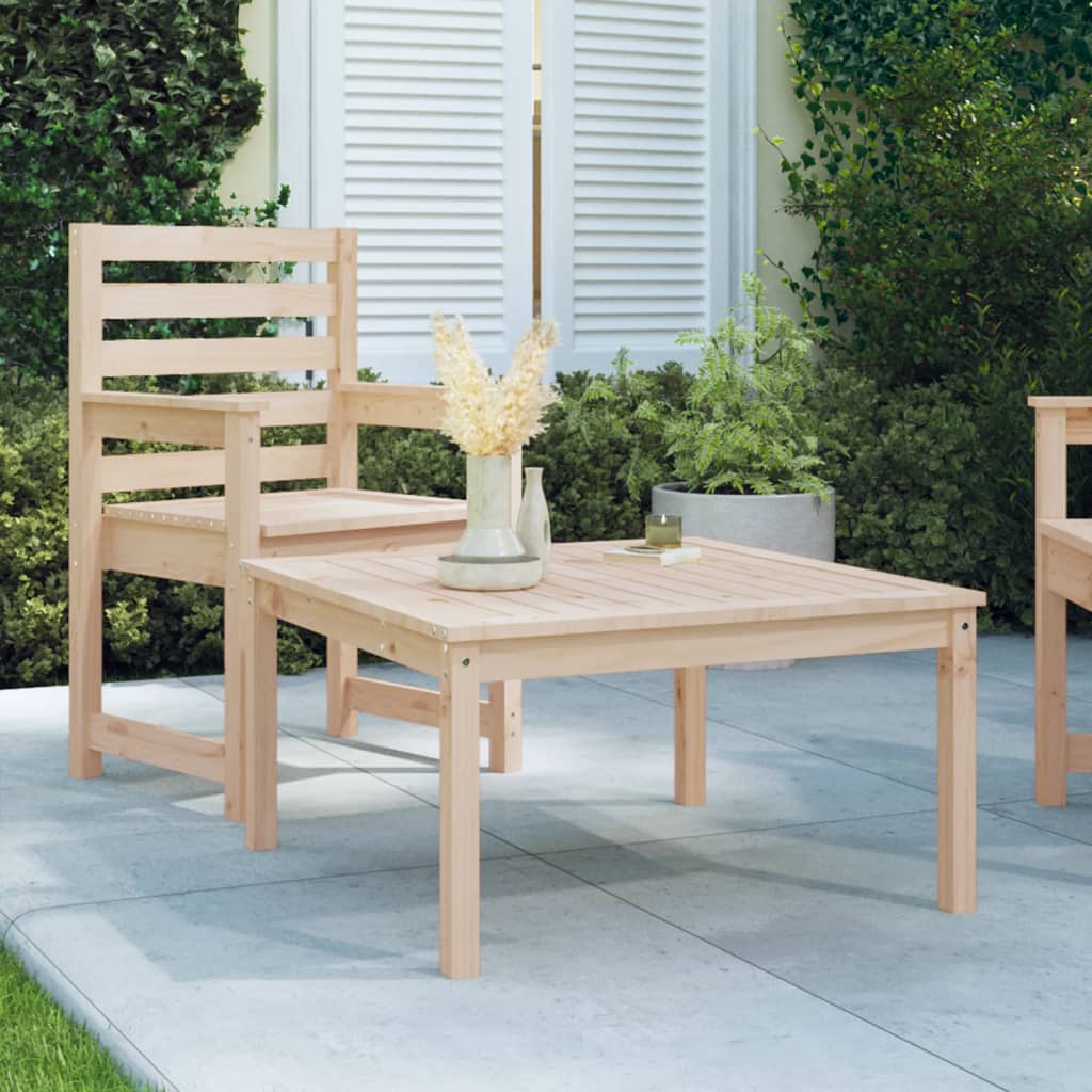 Table de jardin | Table de patio | Table d'extérieur 82,5x82,5x45 cm ...