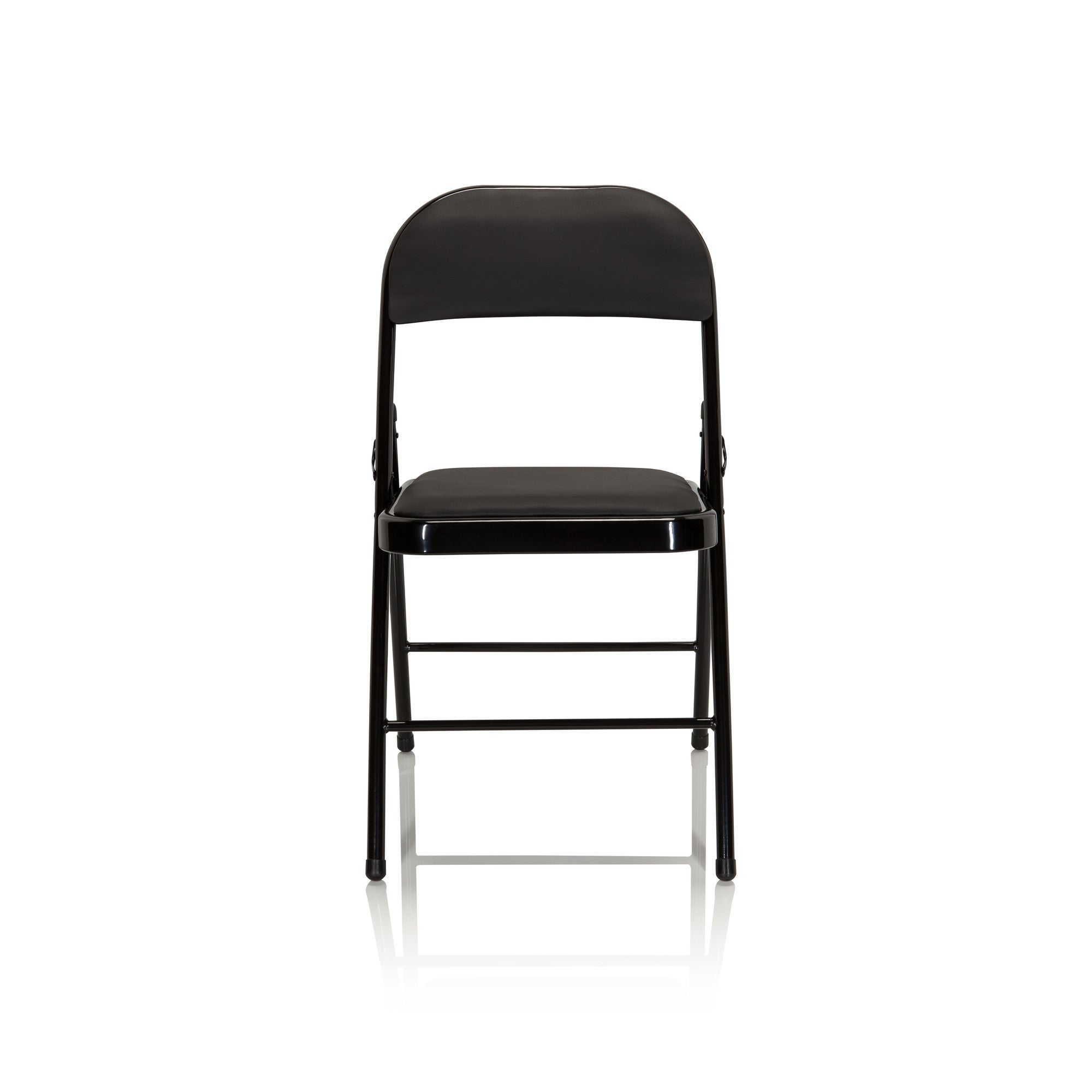 Silla de confidente / Silla para visitas / Silla plegable TUDELA negro ...