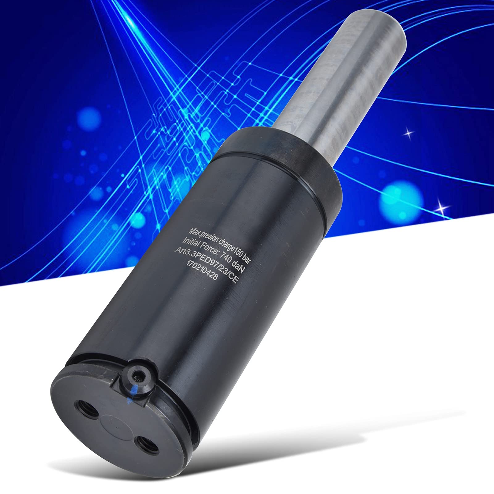 Mini-cylindre d'azote gazeux comprimé avec tige de piston série 750 ...