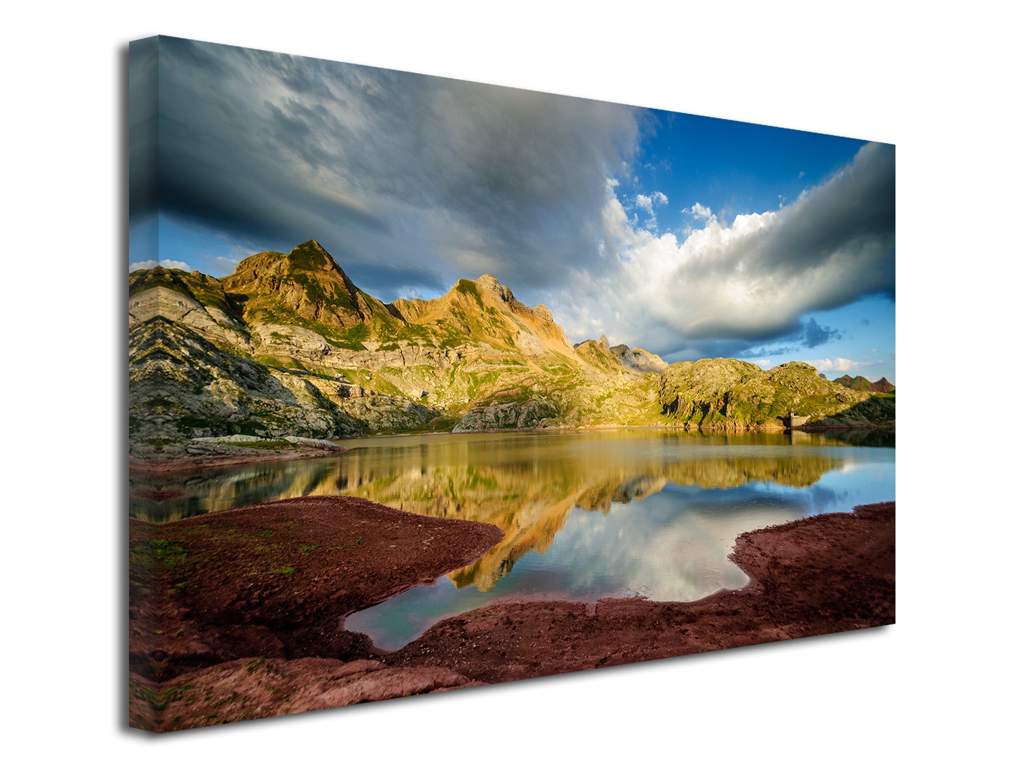 DECLINA, Tableau toile imprimée paysage, Tableau photo LEVER DE SOLEIL ...