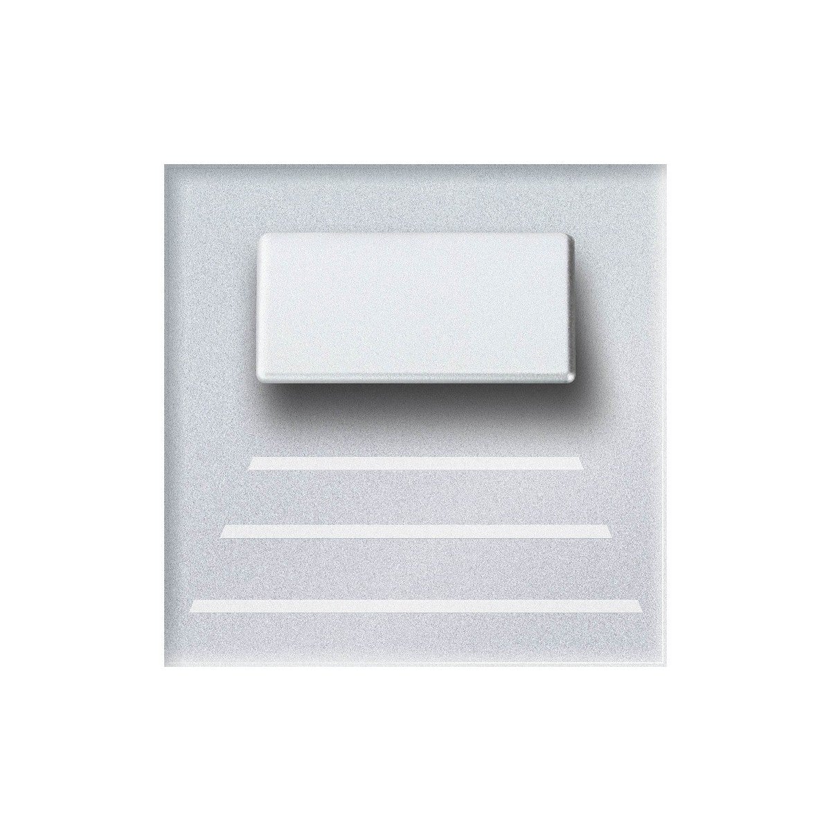 Foco Cristal, Metal, Plata, EPIKASA | Leroy Merlin