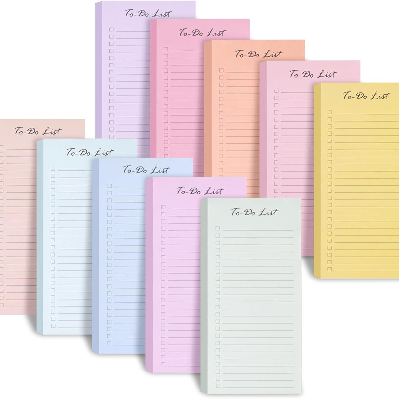 Notes autocollantes multicolores, blocs-notes autocollants pour notes ...