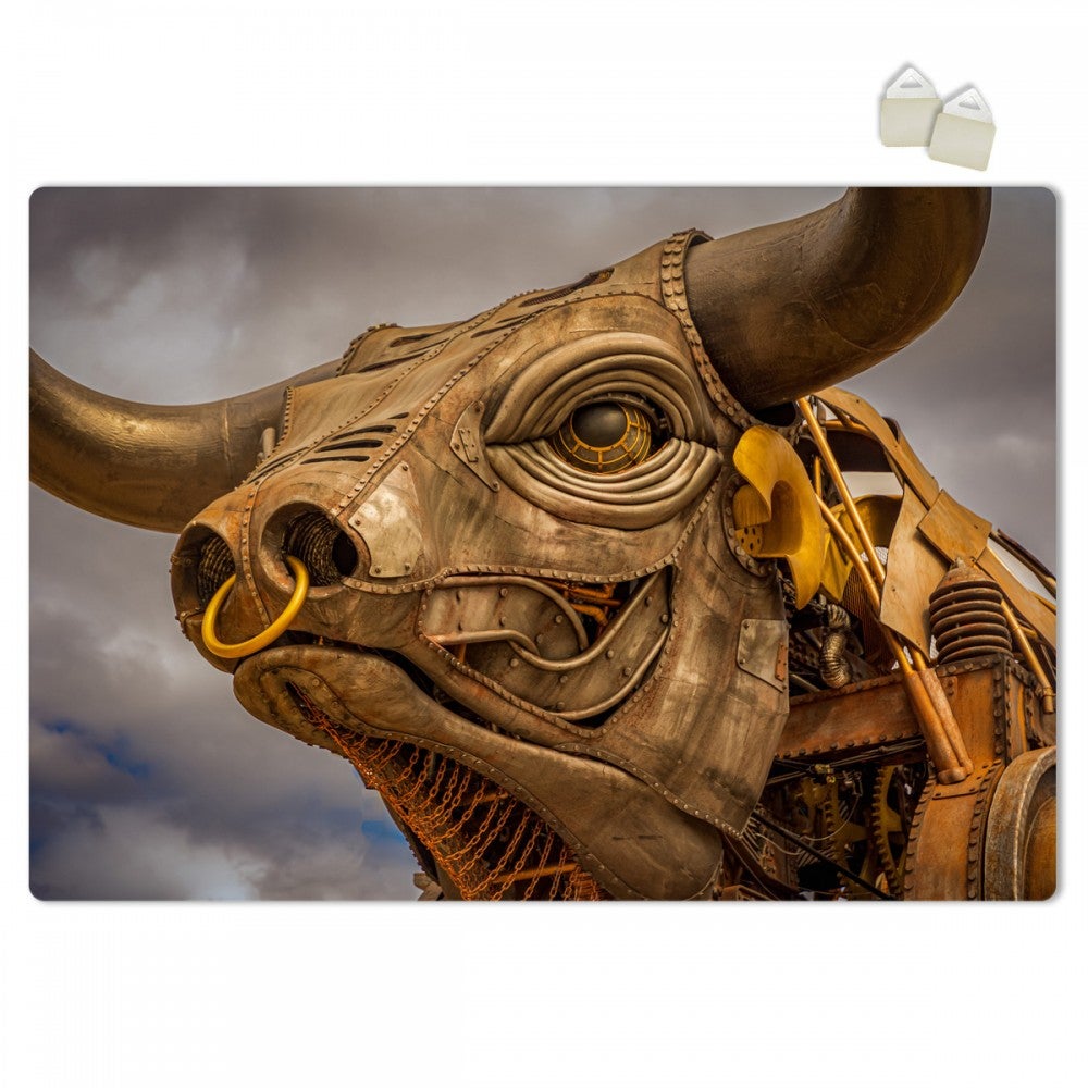 BULL ROBOT - CADRE POSTER en mousse pvc Forex épaisseur 3mm - format ...