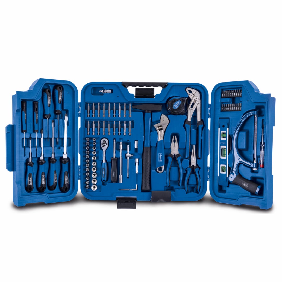 Scheppach Coffret à outils TB99 – Coffret multi outils – 90 pièces ...