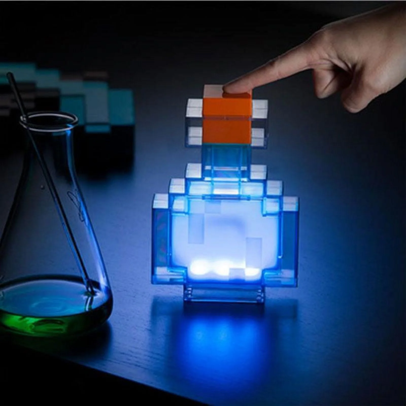 Botella de luz LED con forma de botella de 7 pulgadas que cambia de ...