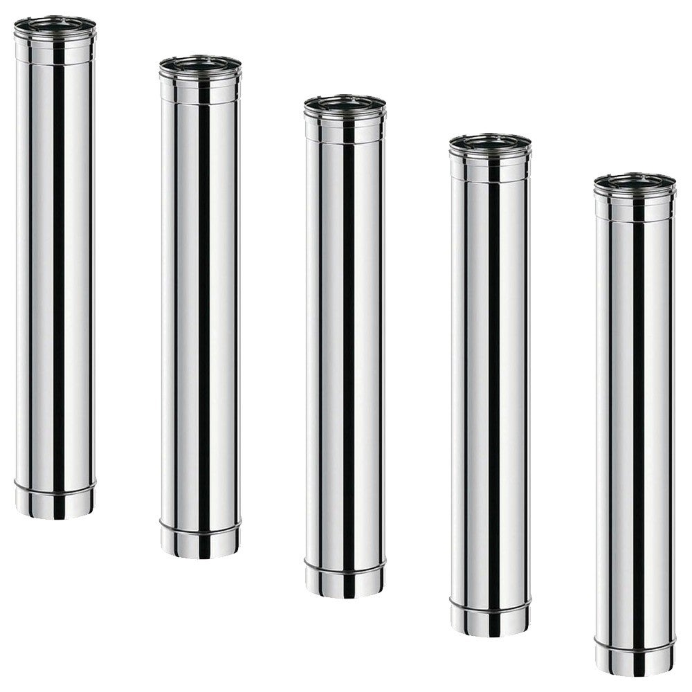 Lot de 5 TDI Conduit concentrique en acier inoxydable polycombustible ...
