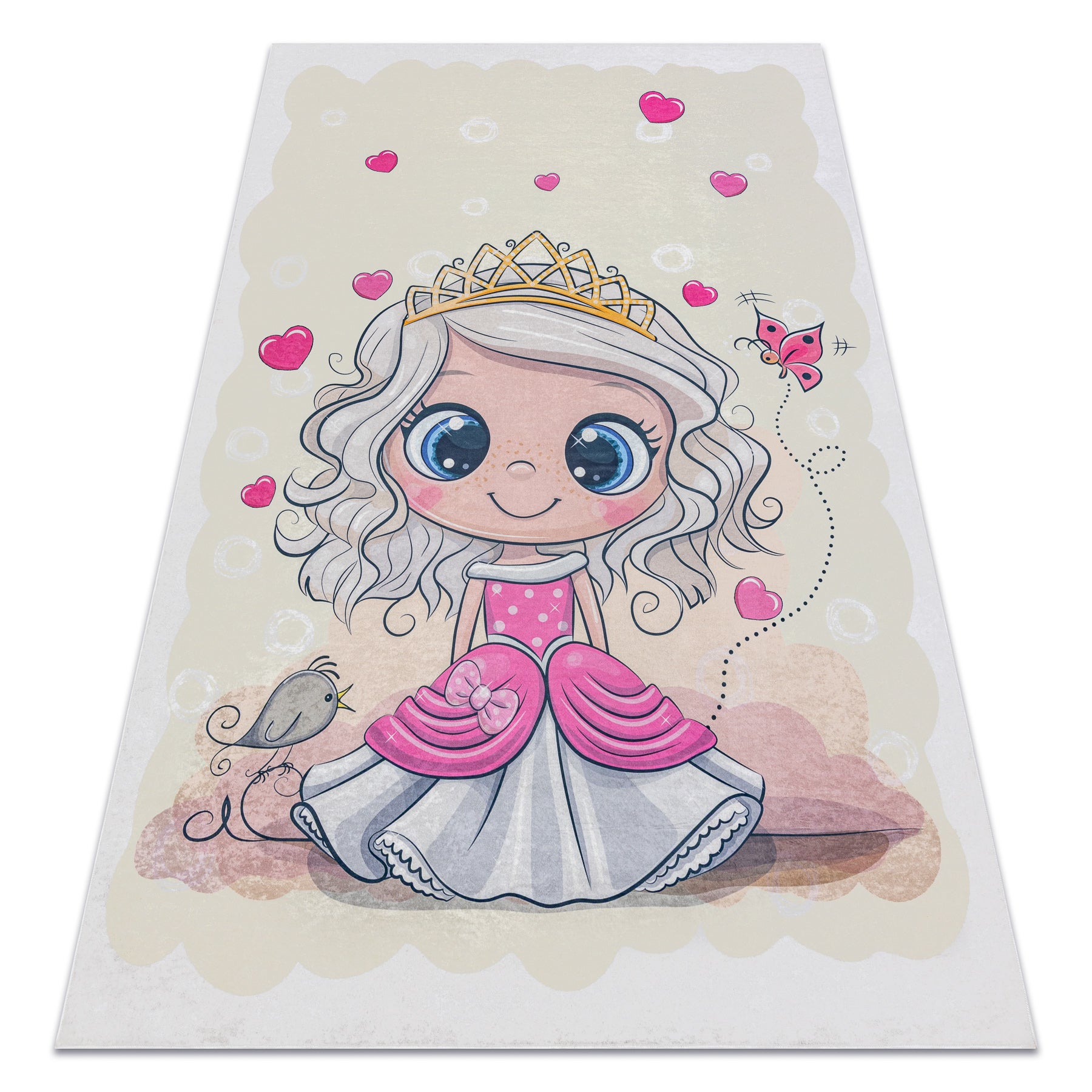 Tapis lavable BAMBINO 43020 Princesse, étoiles pour les enfants ...