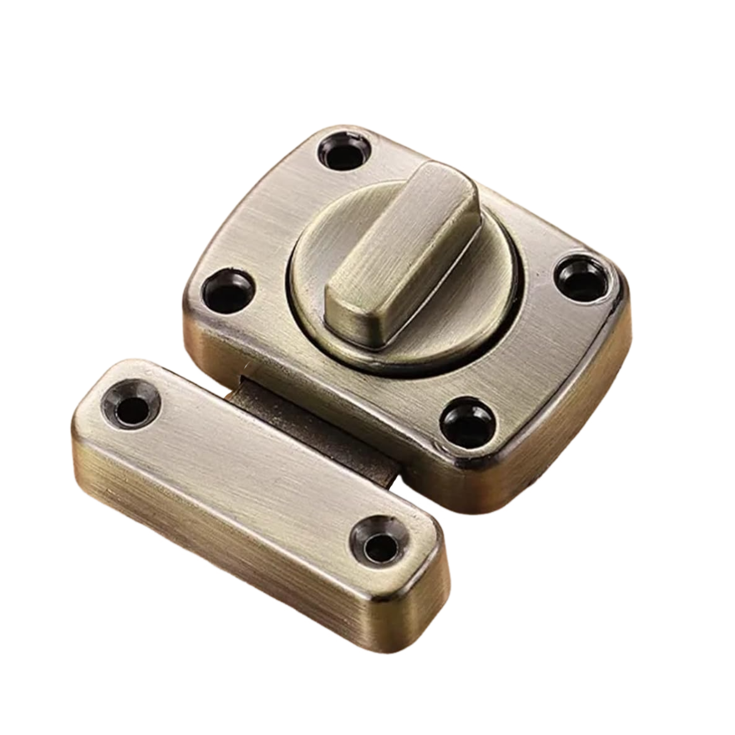 Serrures de porte Loquet pivotant avec 6 vis pour portes, fenêtres ...