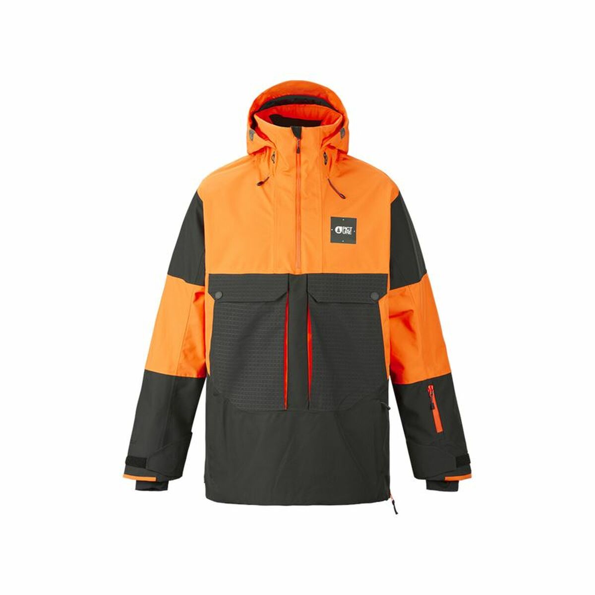 Anorak de ski Picture Anton Orange Homme Taille S | Leroy Merlin