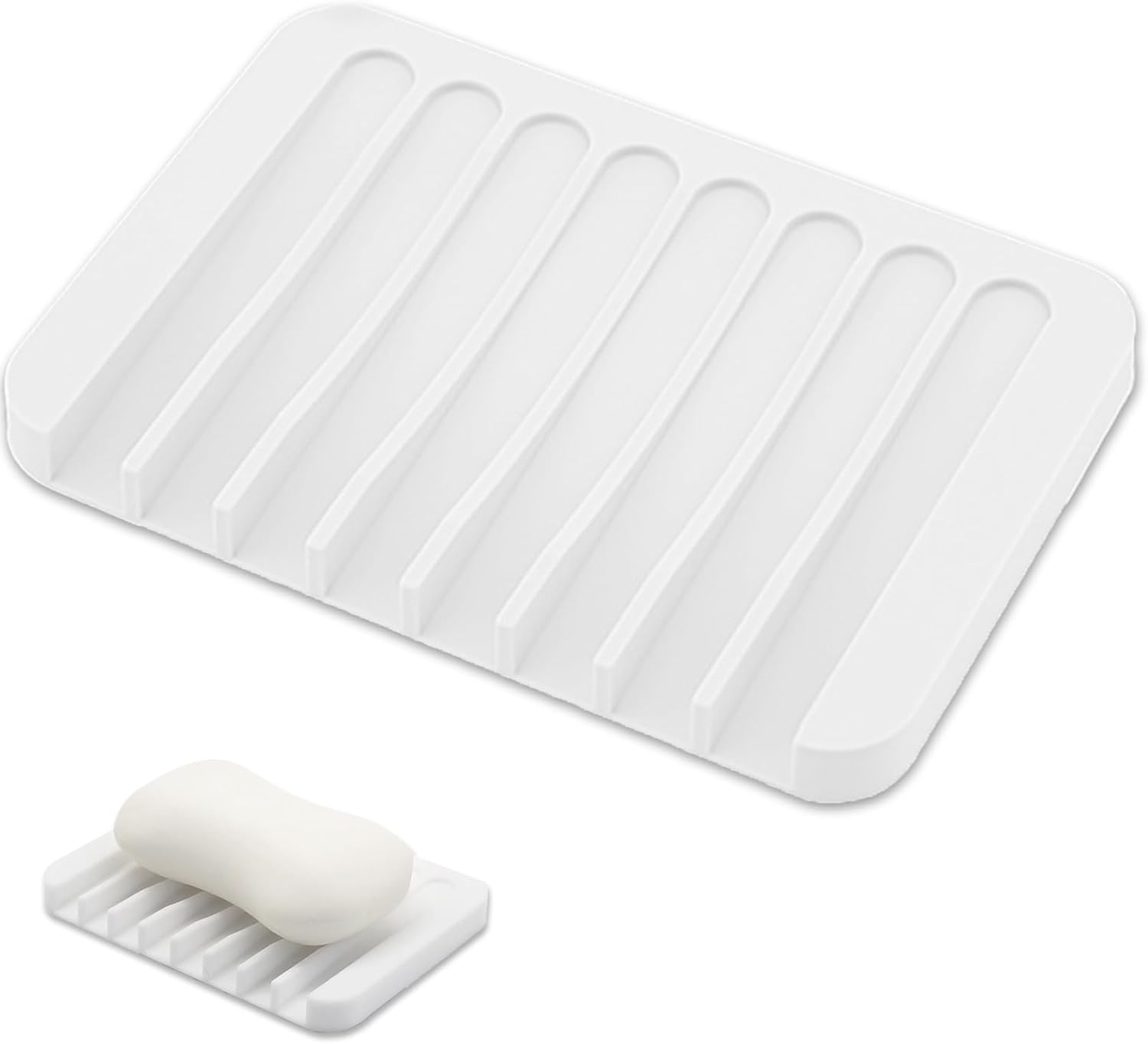 Porte-savon 1 pièce, porte-savon, porte-savon en silicone pour salle de ...
