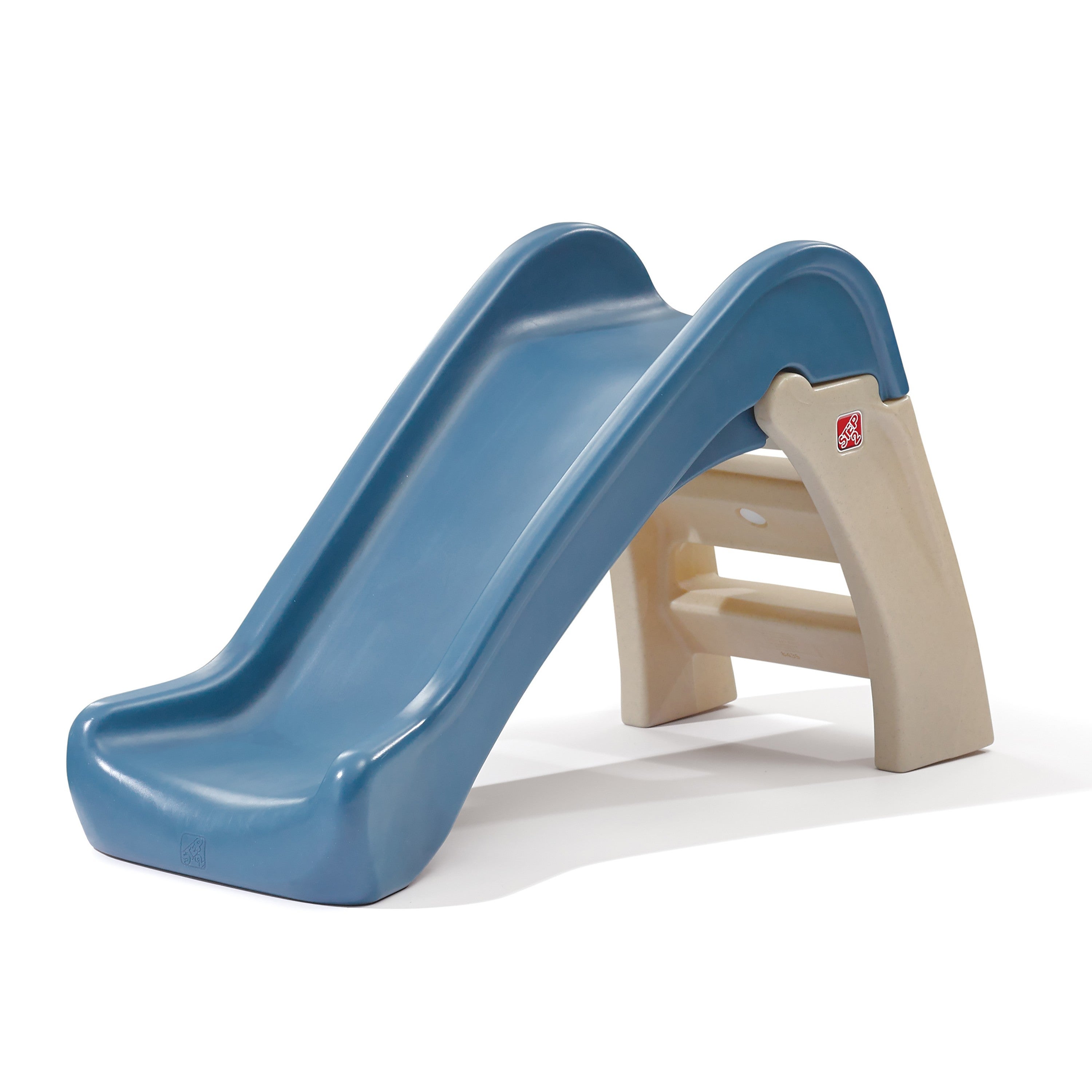 Step2 Play & Fold Toboggan pliant pour Enfants gris / bleu | Toboggan ...