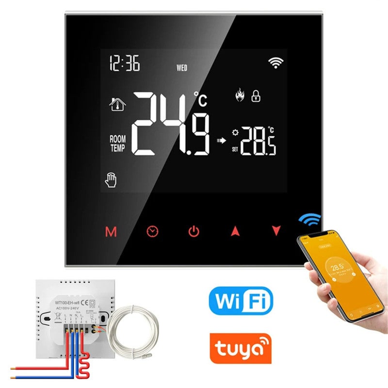 Thermostat intelligent compatible Wi-Fi pour chaudières eau/gaz ...
