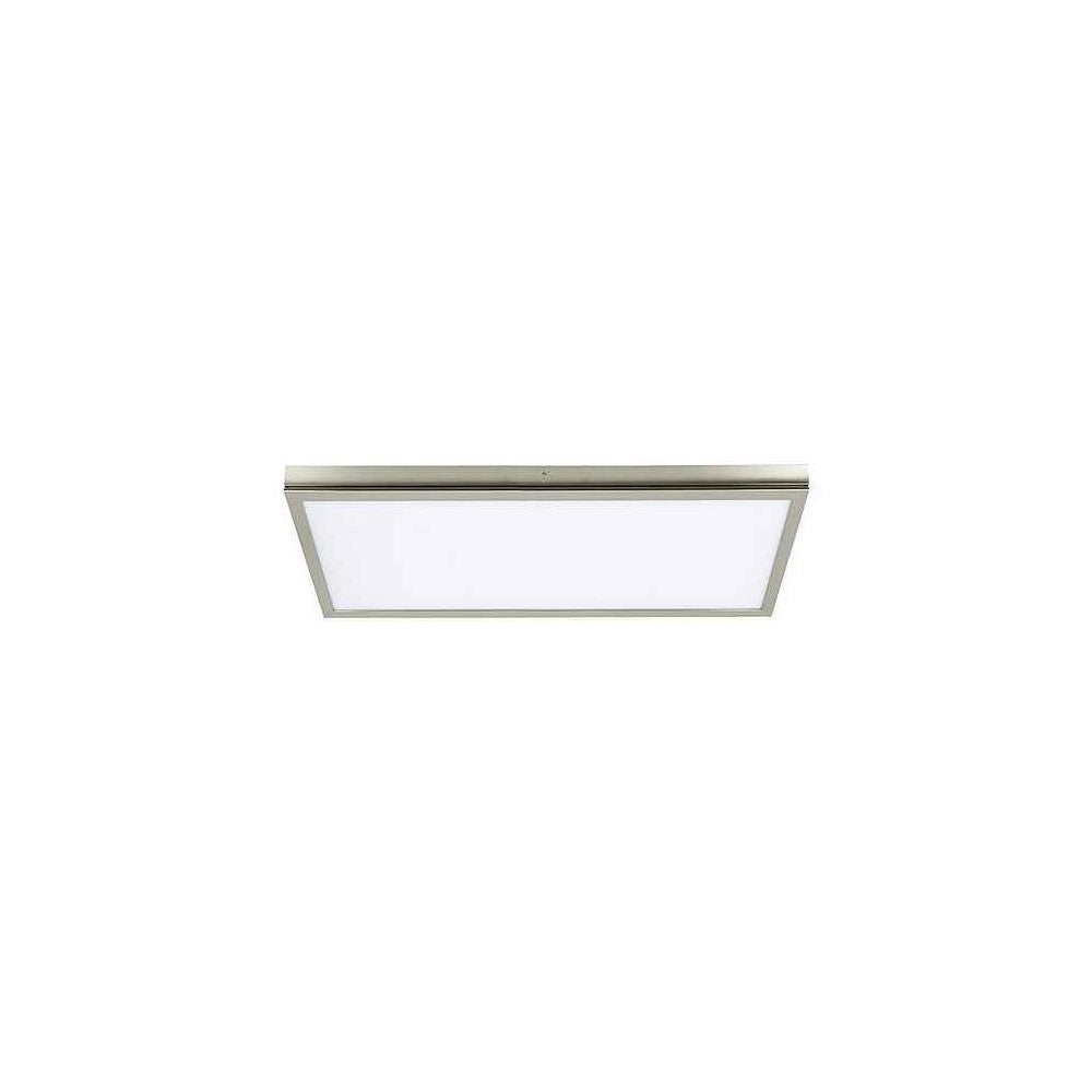 Panneau de surface LED modèle TIVOLI nickel FABRILAMP | Leroy Merlin