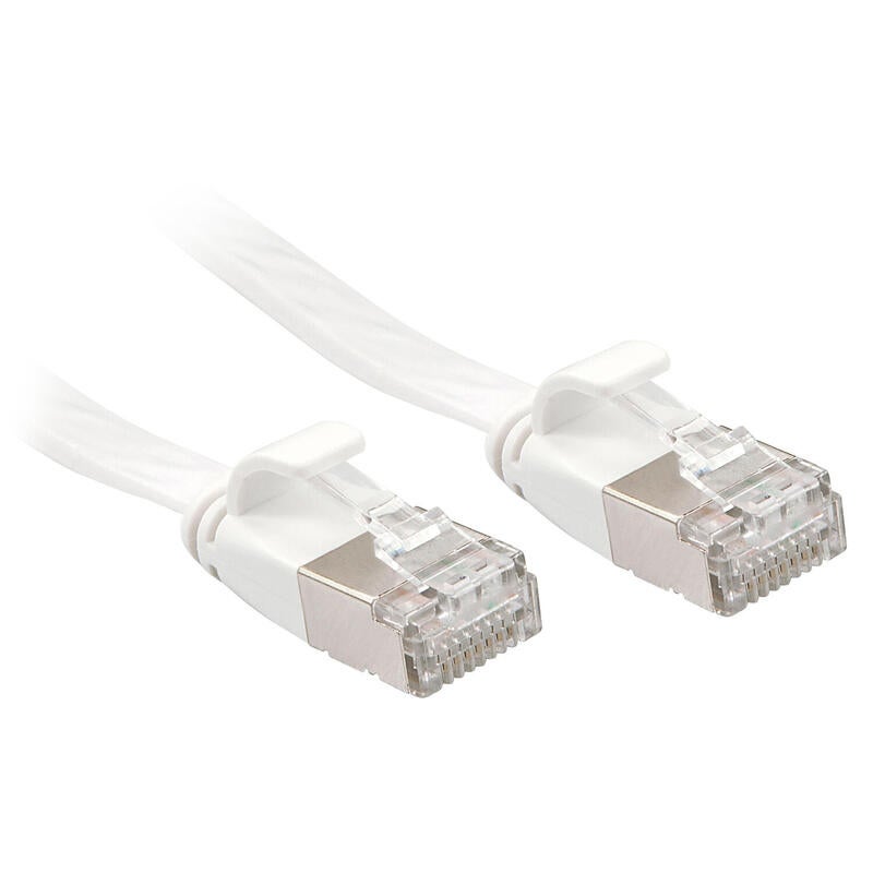 Lindy c ble r seau cat6a u/ftp flachband blanc 0,30m | Leroy Merlin