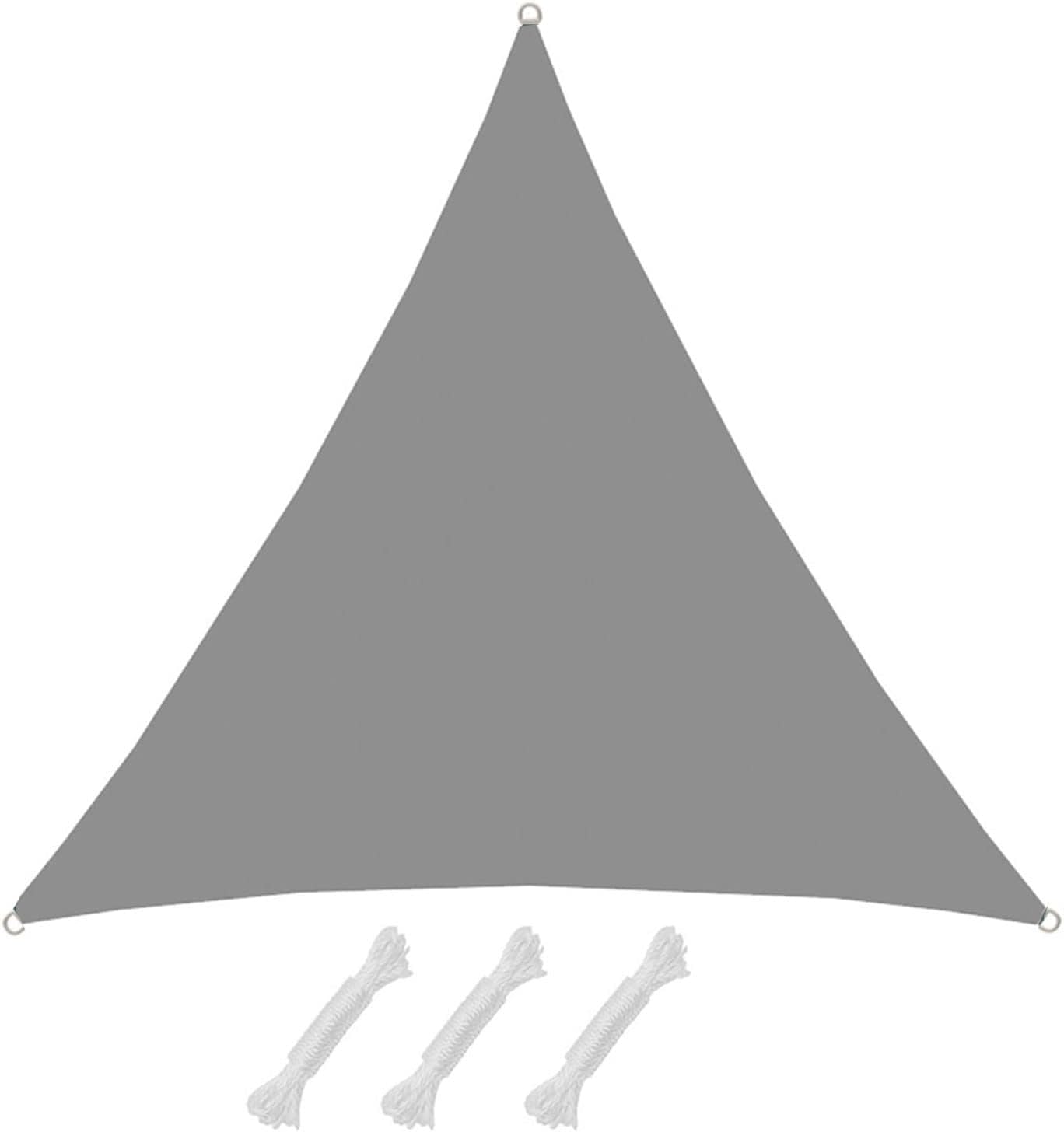 Toldo triangular de poliéster (2 x 2 x 2 m) con protección UV, tejido ...