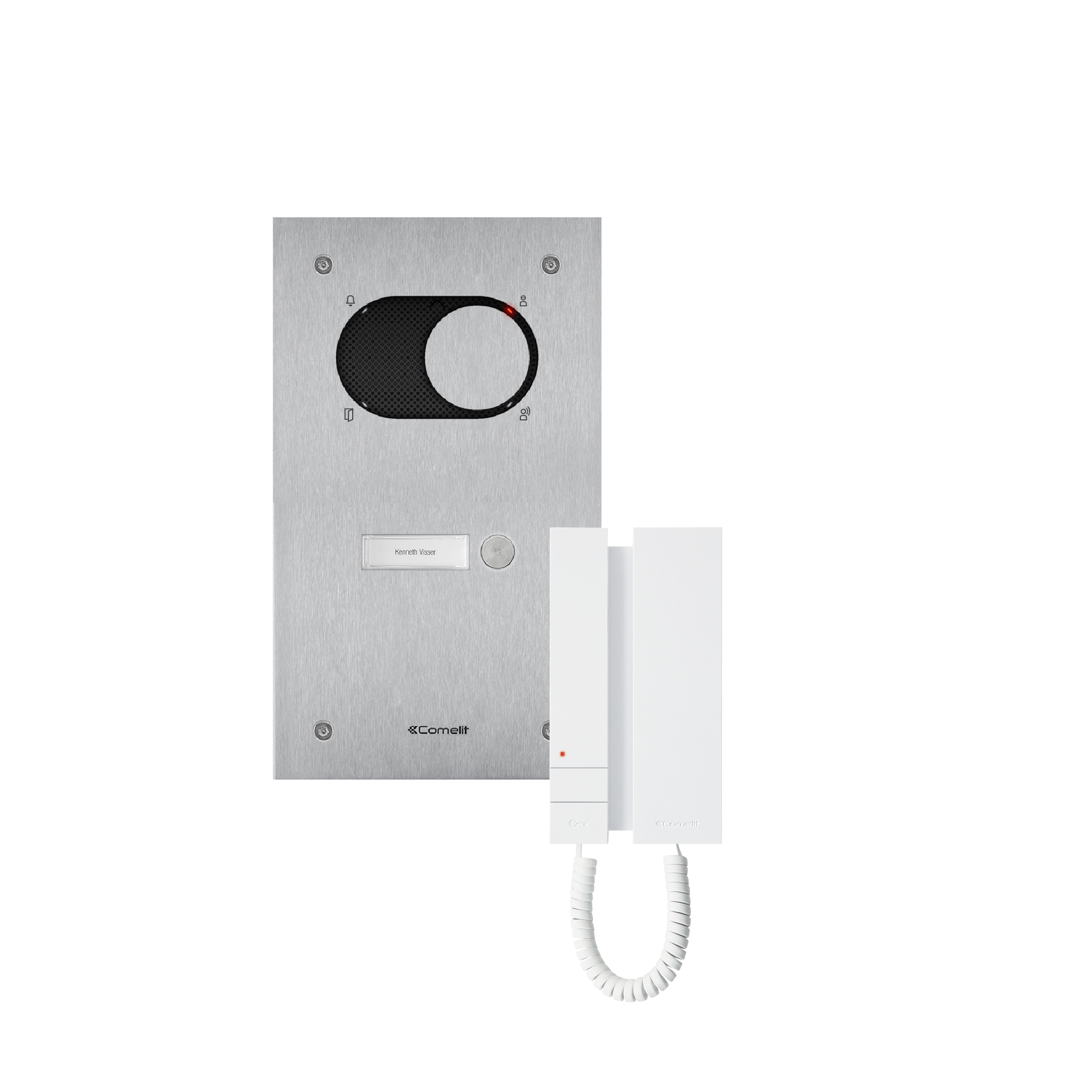 COMELIT - Kit Audio 1 BP, Platine Switch + Combiné Audio - KIXA0101 ...