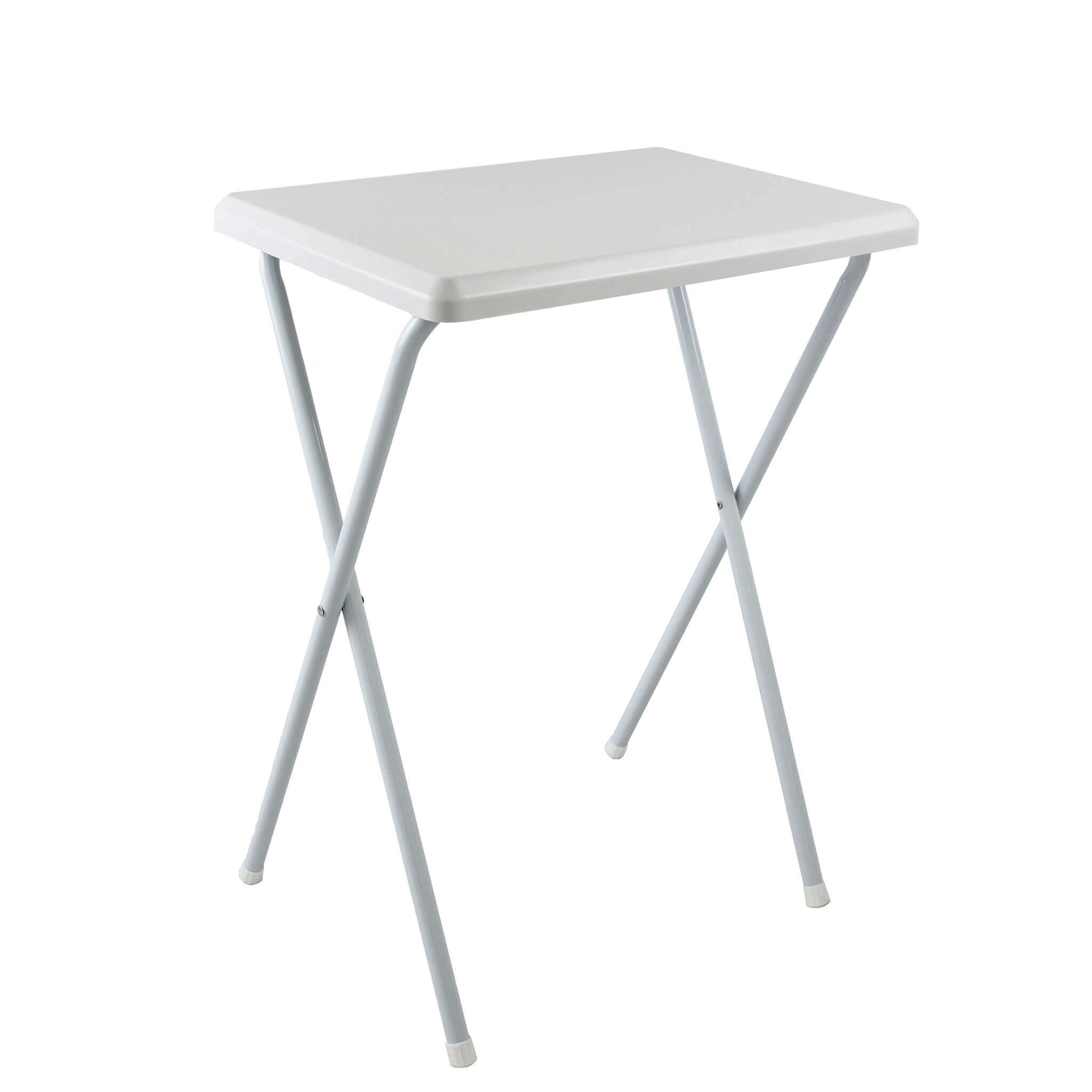 Table basse pliante d'extérieur 52x38x68h cm avec structure en acier ...