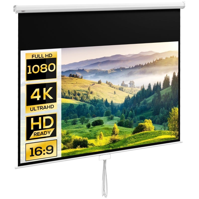 Écran de projection haute définition 4K de 100 pouces, adapté à ...