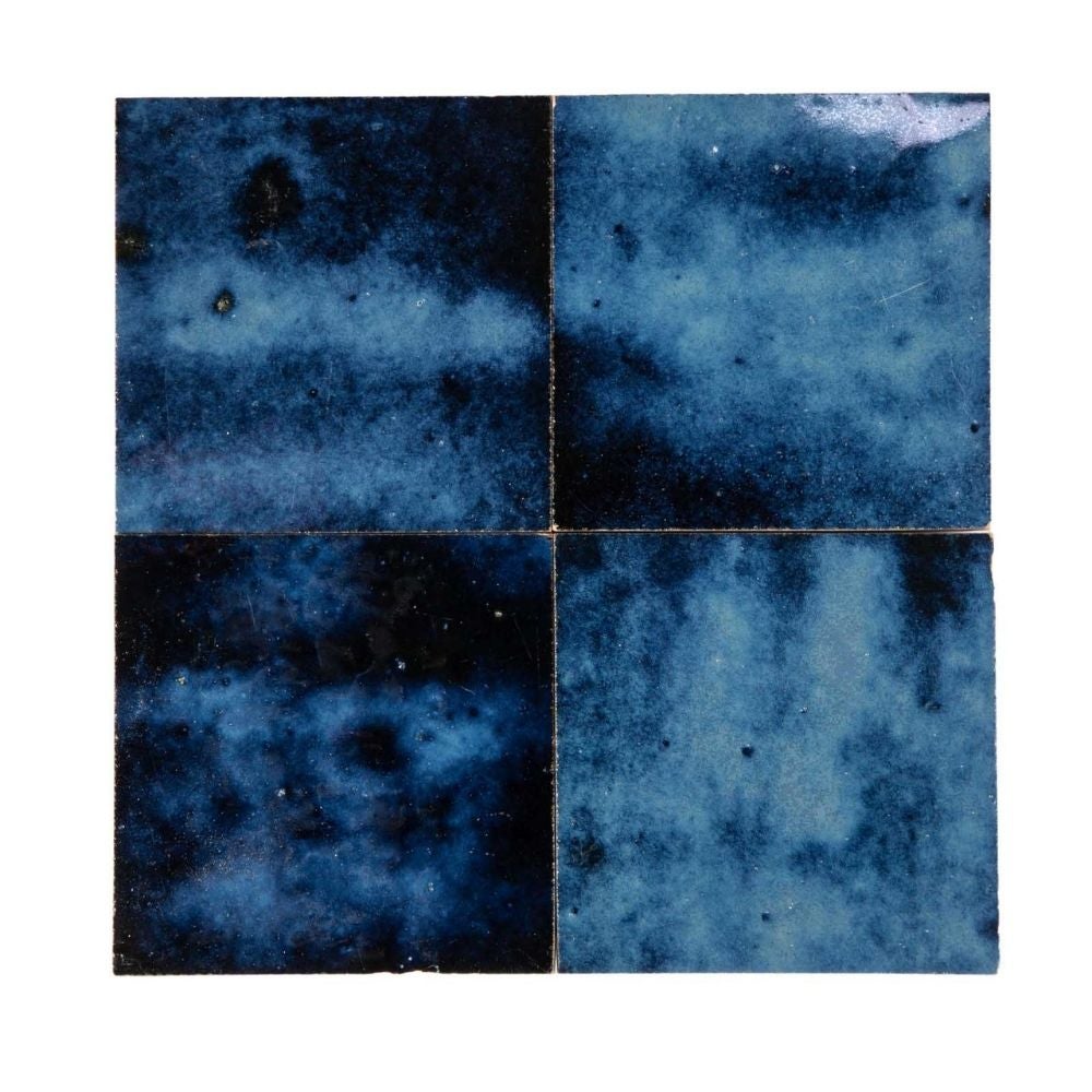 Zellige Marocain - 10x10 cm - Carrelage mur - Terre De Zellige 10x10 cm ...