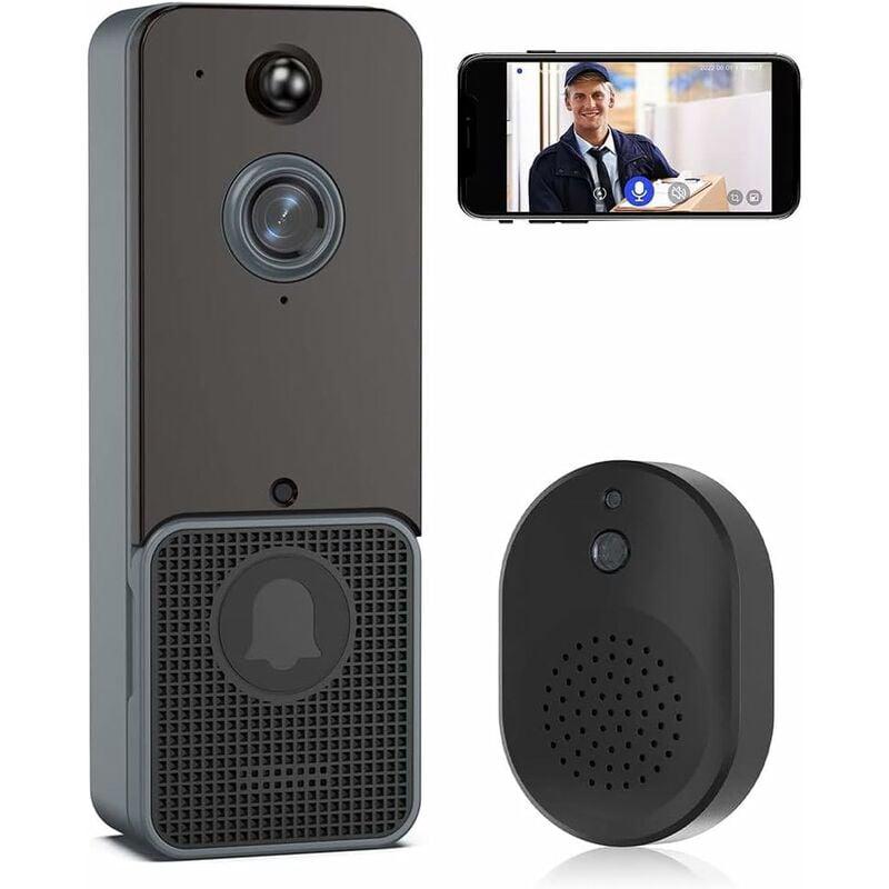 Sonnette de maison intelligente - Sonnette vidéo à distance sans fil ...