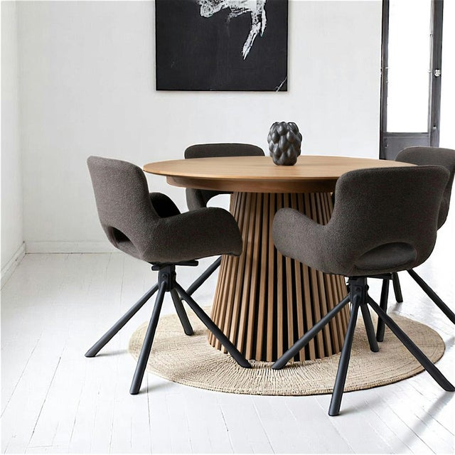 Table salle a manger ronde avec rallonge au meilleur prix | Leroy Merlin