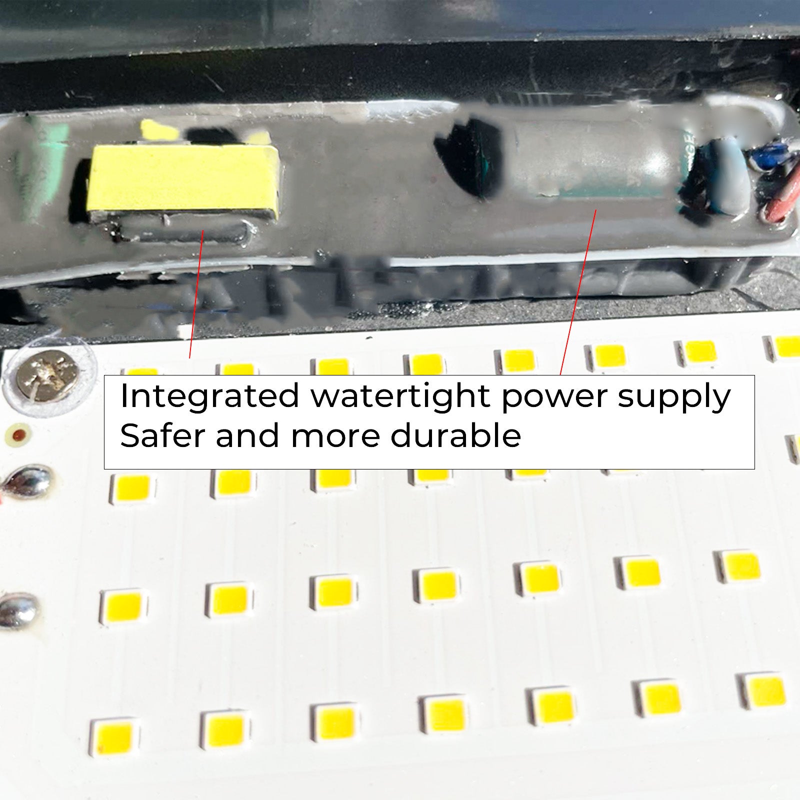 Pack de 2 Projecteur LED Extérieur IP65 Imperméable 50W 5250Lm 6000K ...
