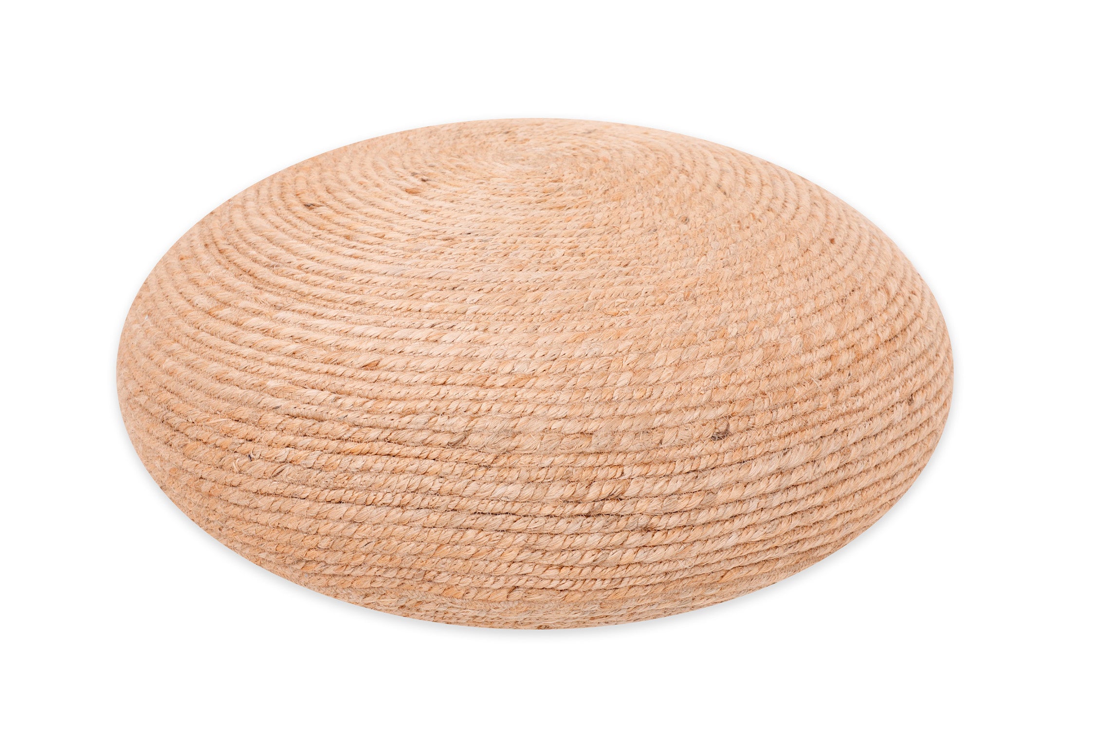 PUFF YUTE NATURAL 60X60X20CM | Leroy Merlin