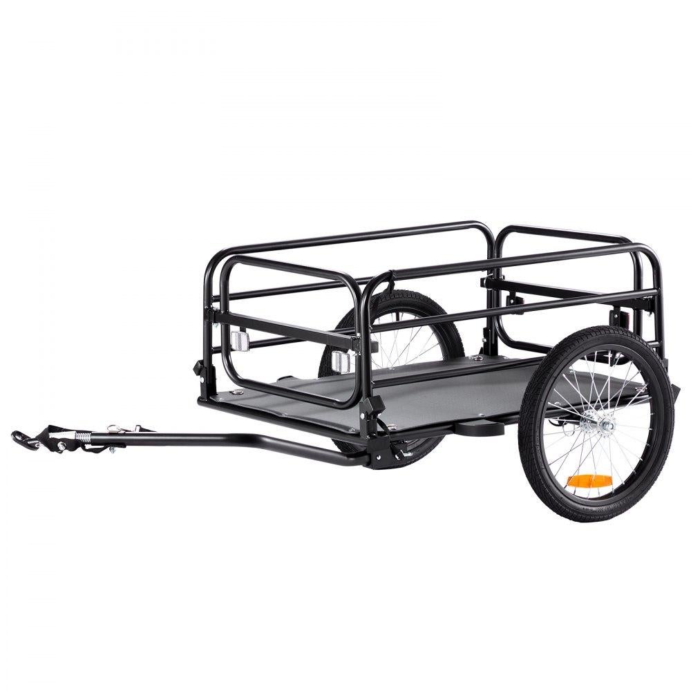 Remorque pliable pour vélo avec une capacité de 72,5 kg et attelage ...
